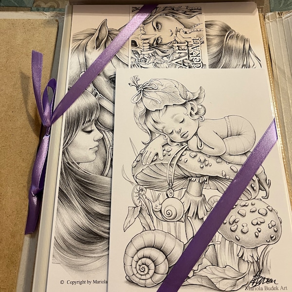 Cute Friends Set | Mariola Budek - Coloring Book | Kids Artist ...