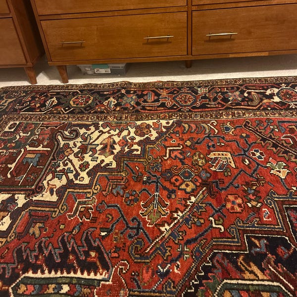 3x4 Rug Antique, Vintage Rug 3x4, Afghan Rug, Persian Rug 3x4, Pink ...