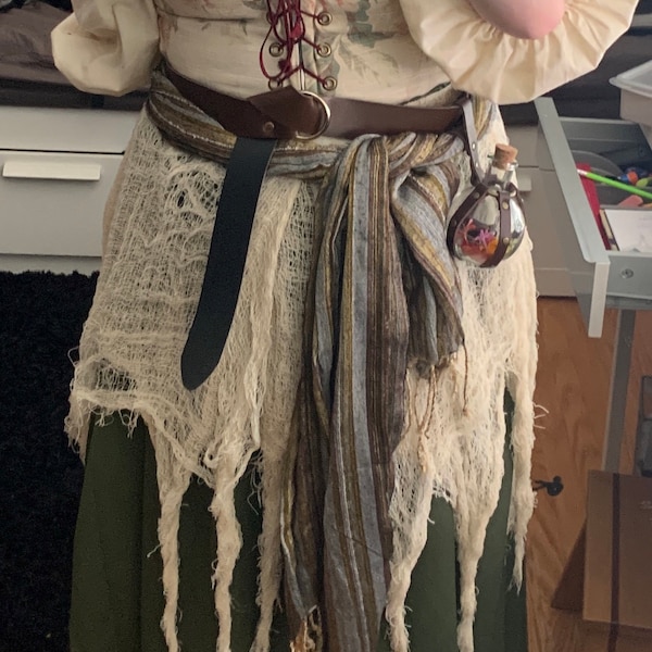 Cotton Peasant Skirt for Renaissance, Dickens, Cosplay, Victorian ...