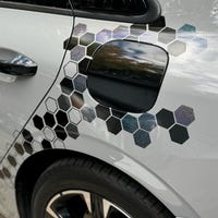 Hexagon / Honeycomb JDM Car Decal Sticker 2 Inch / Hex Side Vehicle ...