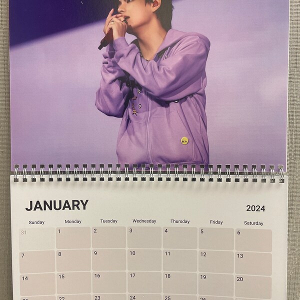 TXT Desk Calendar 2025, Kpop TXT Custom Calendar, Gift for Moa ...