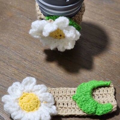 Daisy Dream Mug Cozy Pattern: Crochet Your Own Floral Bliss Instant ...