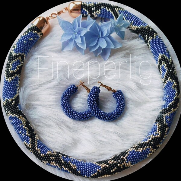 Bead Crochet Pattern Necklace PDF Pattern PNG Pattern Snake Pattern ...