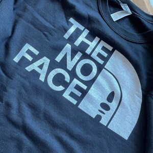 The No Face T-shirt Unisex Short Sleeves Shirt Spirited - Etsy