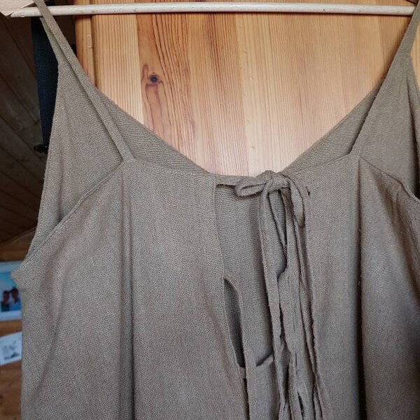 Golden Ahimsa Wild Silk Dress, Peace Silk, Maxi Dress, Pure Silk Dress ...