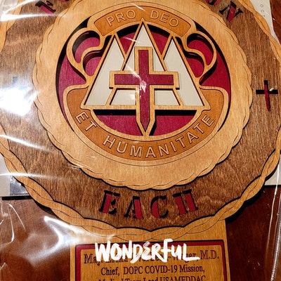 Custom 12or 18 Wood Army Fort Carson EACH Wall - Etsy