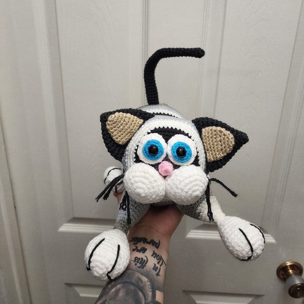 Crochet Pattern - Fluffy Cats - Etsy