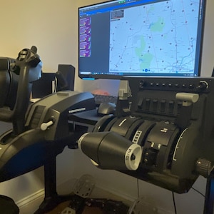 Cirrus Sr20/22/vision Jet Throttle and Mixture Combo for Saitek ...