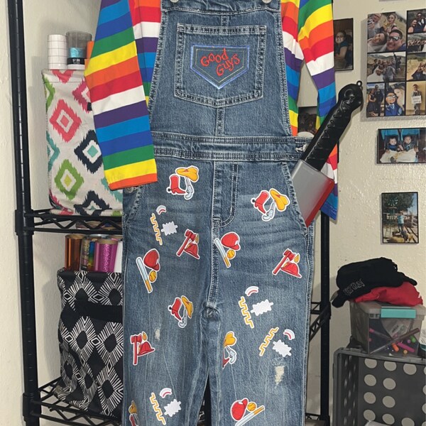 Funny Good Guy Pattern Chuck Overalls Png/ai/svg Editable Files ...