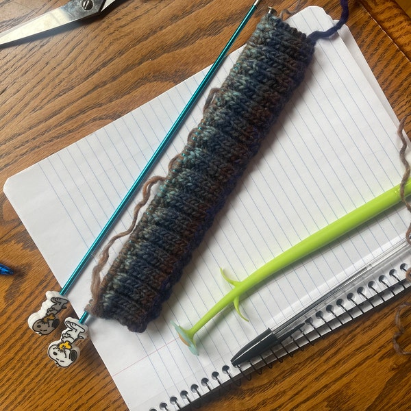 Kawaii 3D Blue Alien Inspired Stitch Stopper Knitting Needles Point ...