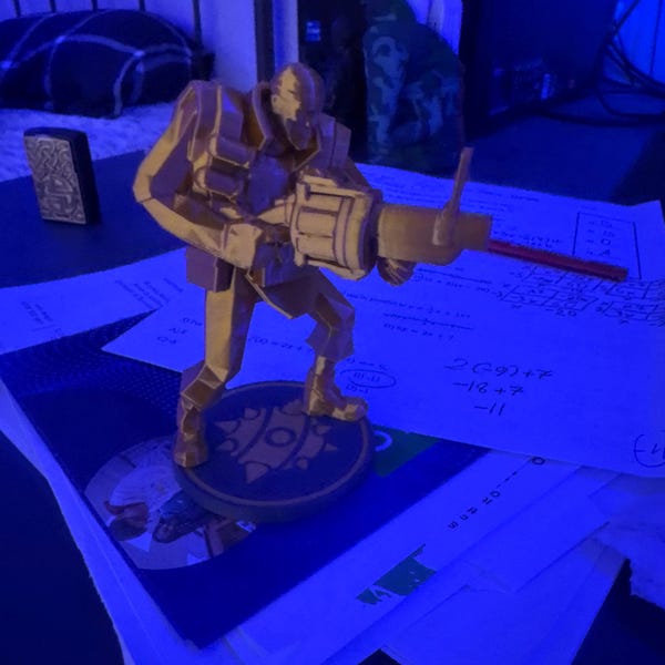 GMOD Source Error Prop 3D Printed Garry's Mod Developer Error Replica ...