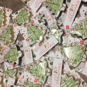 Christmas PYO Cookie Treat Bag Topper/ Printable Treat Bag - Etsy