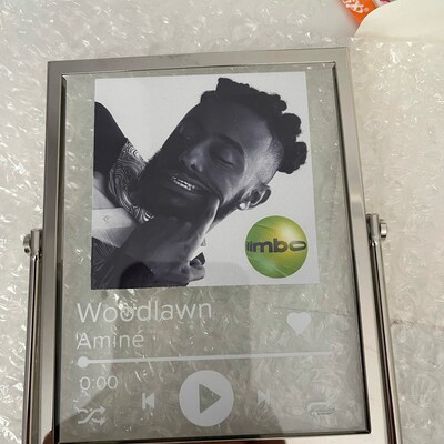 Glass Song Plaque 5x7 - Etsy