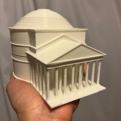 The Pantheon Roman Temple Ancient Rome Architectural Model Choice of ...