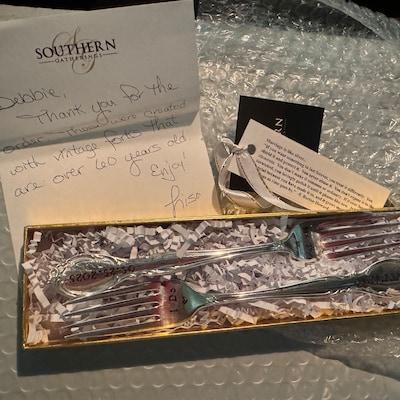 Mr Mrs Wedding Forks, Wedding Cake Forks, Vintage Silverplate Cake ...