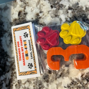 Video Game Crayon Party Favors - Etsy