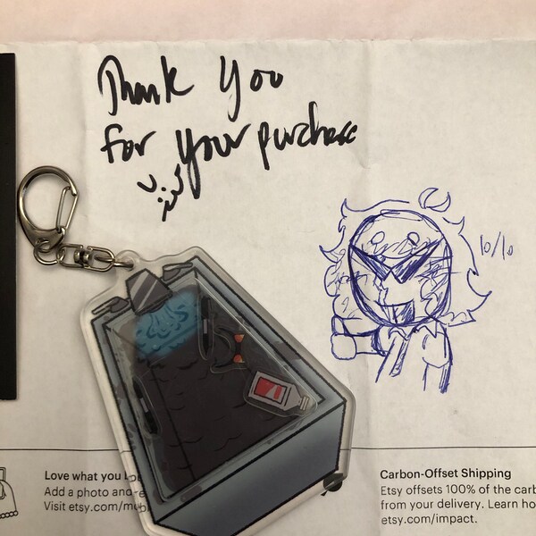 Sharpie Bath Keychain - Etsy