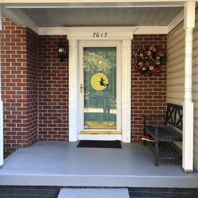 Halloween Moon Door Sign - Etsy