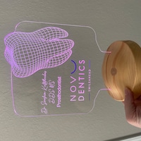 Dentist Tooth Personalized 3D Lamp,dental Office Gift, Dentist ...