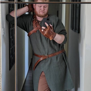 Legend of Zelda Cosplay Link Leather Belts, Bracer, Bags & Gloves ...