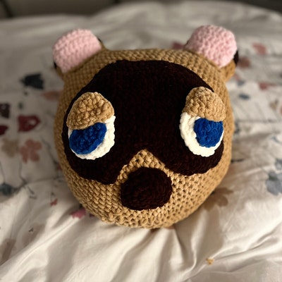 Amigurumi Digital Pattern Tom Nook Head animal Crossing - Etsy