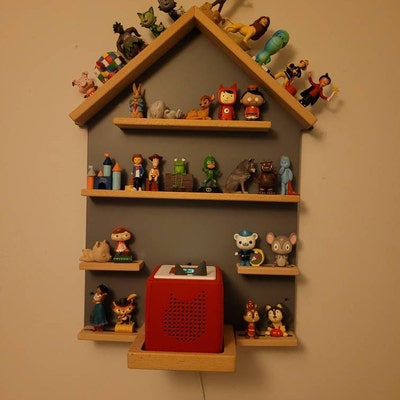 Smudge and Snail House Tonies Shelf Mole Grey Magnetic & Wooden House ...