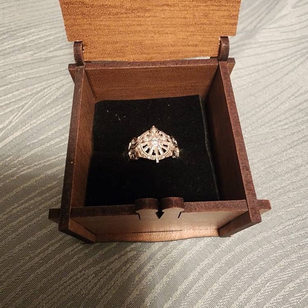 Ring of Legend Lucii, Handmade Final Fantasy Ring, Regis Lucis Caelum ...