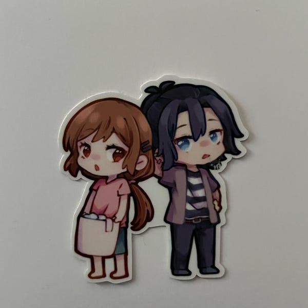 The Dangers of My Heart || Cute Chibi Anime Couple Stickers of Kyotaro ...