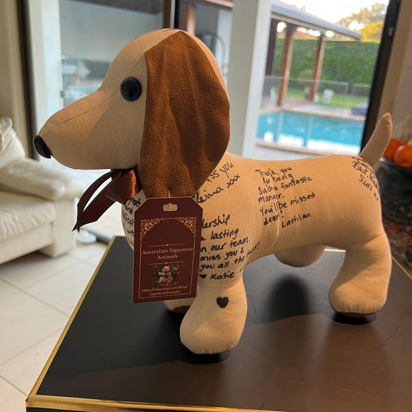 Signature/autograph Bear 3 Sizes - Etsy