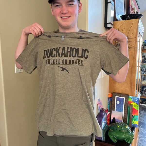Duck Hunting Shirt, Duckaholic, Duck Hunting Apparel, Men's Hunting T ...