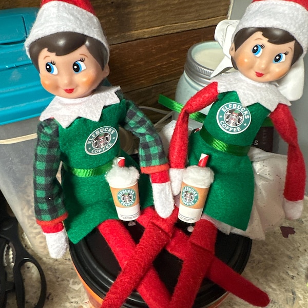 Mcelves Fast Food Display, Elf Props, Costume for Elf Dolls, Elf ...