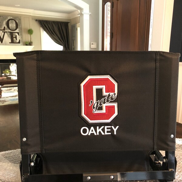 Personalized Stadium Seat: Monogrammed Sports Chair, Personalized ...