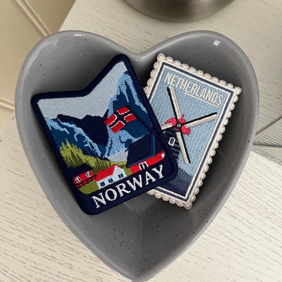 Amsterdam Netherlands Travel Patch Badge Embroidered Iron on - Etsy UK