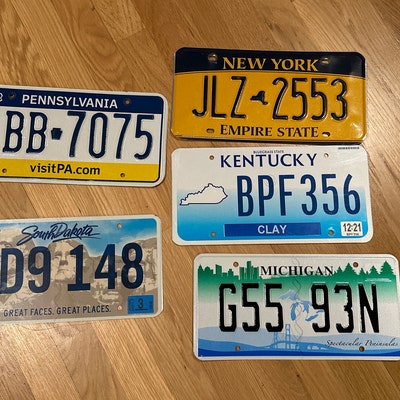 Custom License Plate Signs, Personalized Gift, Custom Gifts Any ...