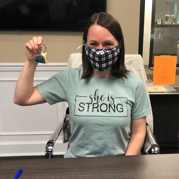 She is Strong Shirt, Shirt She is Strong, Yoga Shirt, Workout Shirt ...