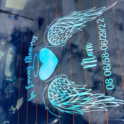 In Loving Memory Decal - Etsy