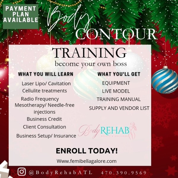 Editable Body Sculpting Flyer- Body Contour DIY Body Sculpt Template ...