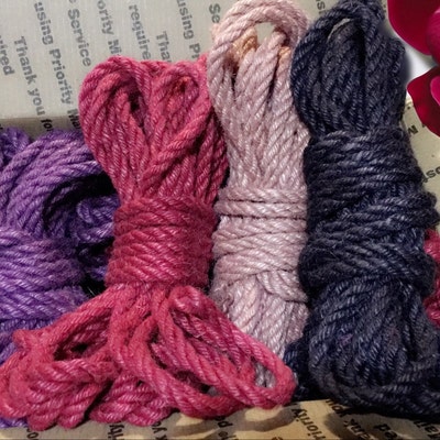 Jute Bondage Rope Pink - Etsy