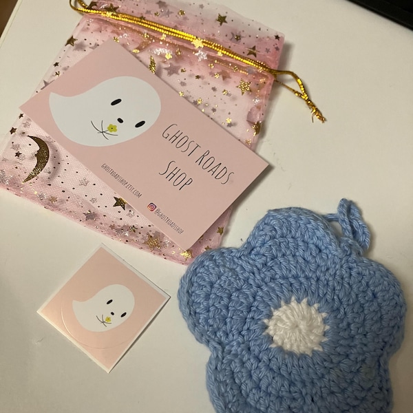 Trans Flag Crochet Bag - Handmade Small Granny Square Bag - Etsy