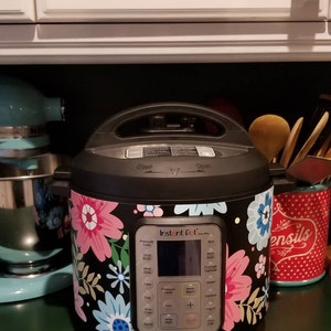 16 Colors Vivid Flowers Colored Background Instant Pot Wrap Instapot ...