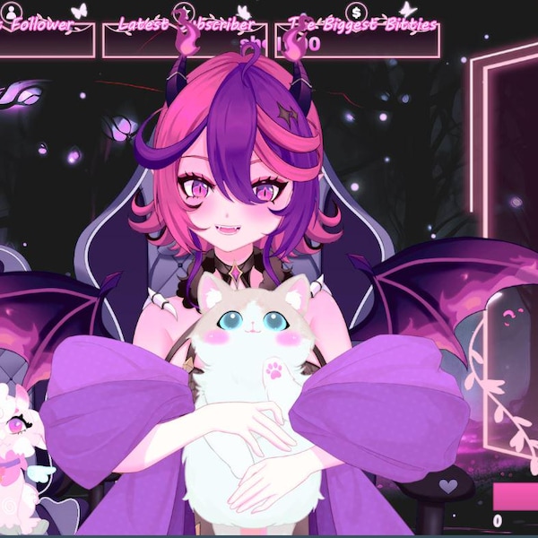 Vtuber Asset Rigged Blushing Star/heart - Etsy