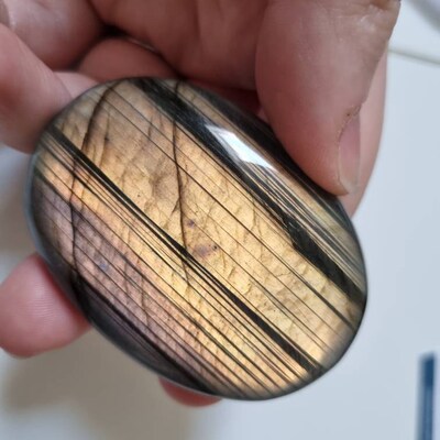 Sunstone in Pebble 100% Natural Stone of Peace and Joy Stone - Etsy