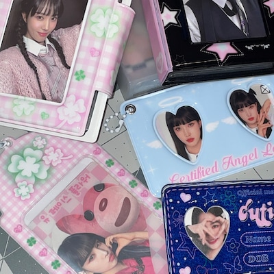 Kpop Photocard Frame Card Heart Beam Deco Frame Kpop - Etsy