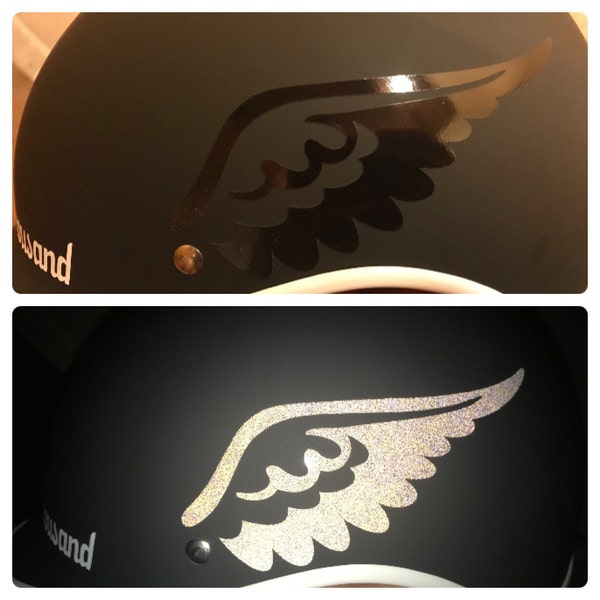 Wings Reflective Decal Set, Tattoo Bird Wings Motorcycle Stickers Kit ...