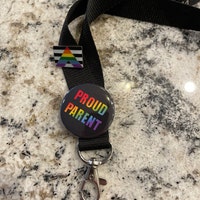 1.5 Proud Parent Button Ally Parent Button Ally Parent Rainbow Gradient ...