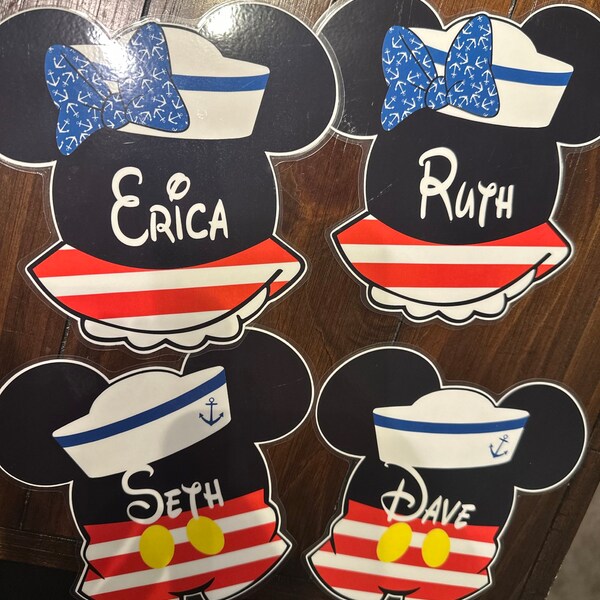 Original Sailor Crew Characters - Personalized - Captain - Sailor ...