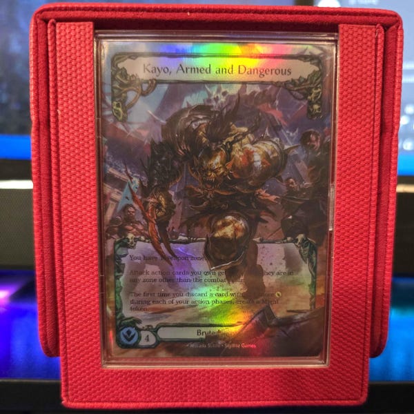 Codex of Frailty - PROXY - Flesh and Blood TCG - Etsy