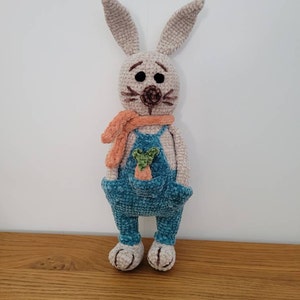 Crochet Pattern Cute Bunny With Long Ears , Bunny With Two Sets of ...