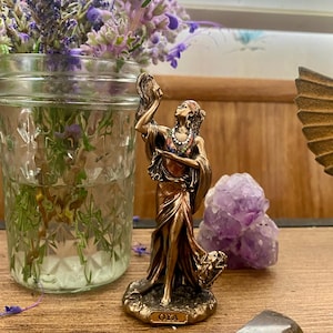 Vintage Norse God's & Goddess Mini Statues Set of 12 - Etsy