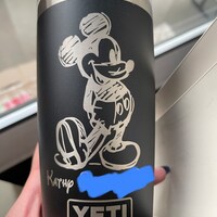 Disney YETI, Personalized 20 Oz YETI, Tinkerbell, Goofy, Frozen, Olaf ...